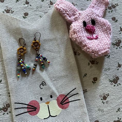 Floral Tween Style Earrings Brass Flower Jewelry Wanderlust Jewelry