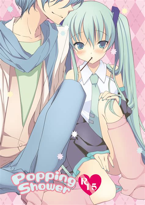 Hatsune Miku And Kaito Vocaloid Drawn By Kunai Uri Danbooru