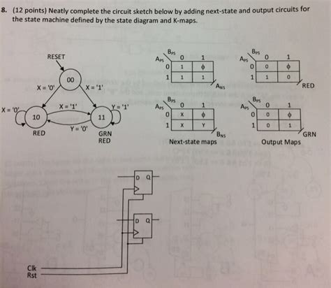Solved Neatly Complete The Circuit Sketch Below By Adding