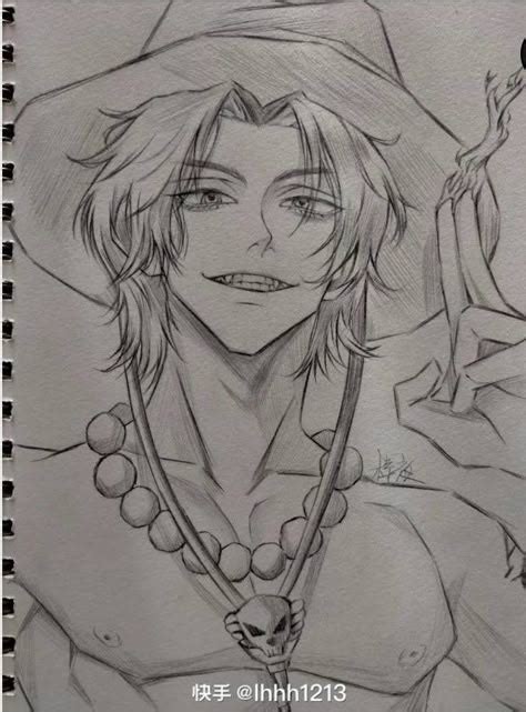 Ace One Piece Drawing