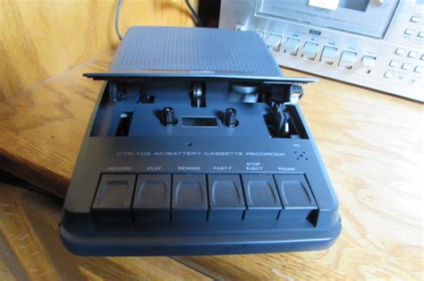 Lot Detail Vintage Sharp Stereo Cassette Deck Portable Cassette Player And Cassette Tapes