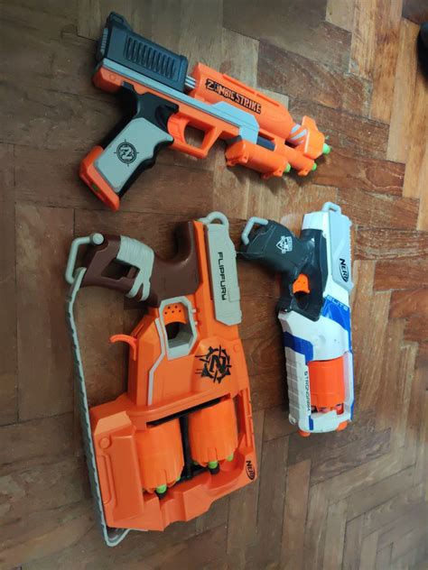 Nerf Guns Hobbies And Toys Toys And Games On Carousell