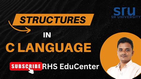 Structures Record C Language Rhs Educenter Youtube