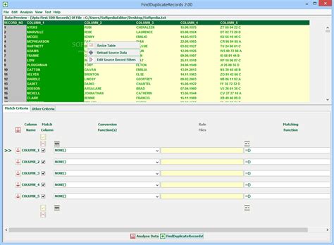 FindDuplicateRecords Download Softpedia