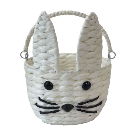 Handweaving Easter Bunny Basket 16 Oz