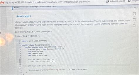 Solved Oks My Library Cst 112 Introduction To Programming