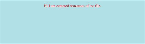 centertext css reset