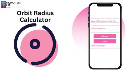 Orbit Radius Calculator Calculatorspot