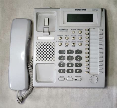 Системный телефон Panasonic KX-T7735RU б.у. для 824 АТС в Алматы ...