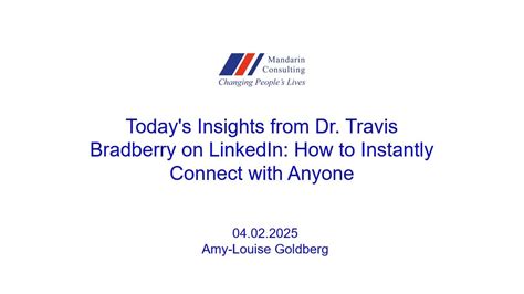 02 04 2025 Todays Insights From Dr Travis Bradberry On Linkedin How