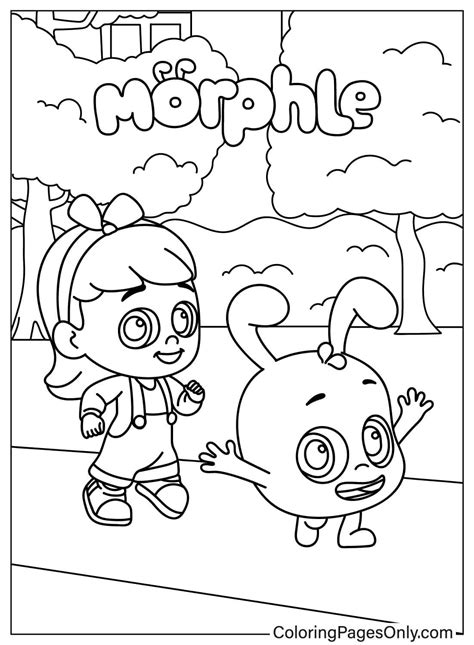 Morphle Coloring Pages Free Printable Pdf And Online Coloring In 2025