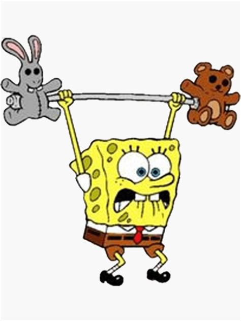 Spongebob Beim Gewichtheben