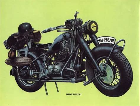 German Wwii Motorcycles War History