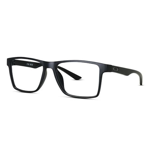 Sharp Rectangle Extreme Lightweight Medium Mens Eyeglasses Optilook
