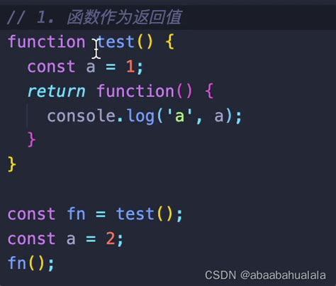 闭包简单例子 闭包例子 CSDN博客