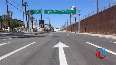 Abrirán El Paso A Desnivel De La Garita De Mexicali A Calexico