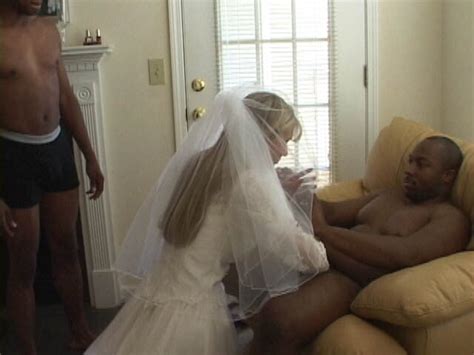 White Brides Go Black Porn Pic