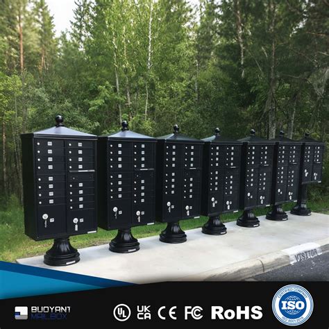30 Year Factory Custom Large Size Pedestal Mailboxes