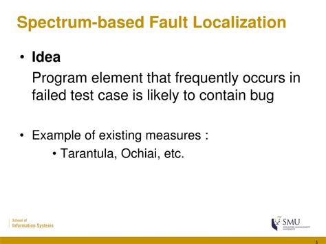 Ppt Comprehensive Evaluation Of Association Measures For Software Fault Localization