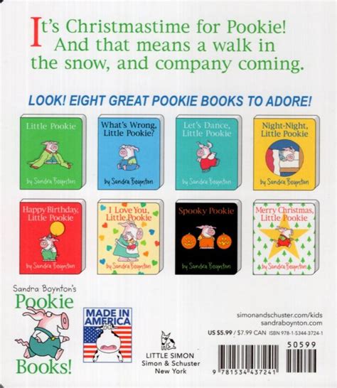 Merry Christmas Little Pookie Little Pookie Board Book