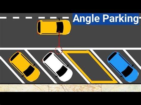 Angle Parking Illustration Angle Parking Tips