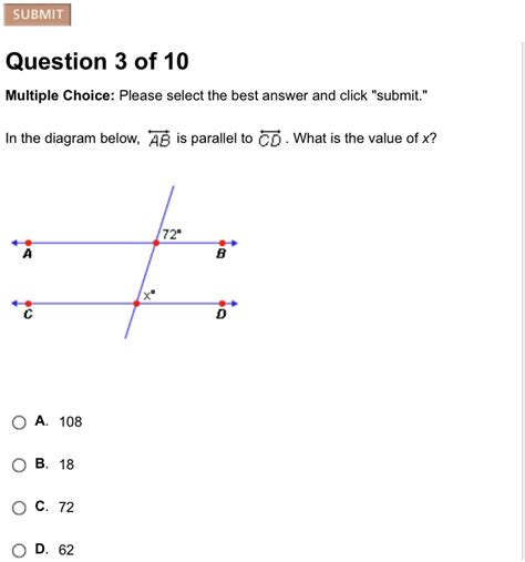 Solved In The Diagram Below Ab Is Parallel To Cd What Is The Value