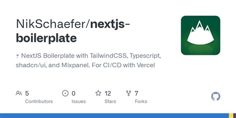Github Nikschaefernextjs Boilerplate ☂️ Nextjs Boilerplate With