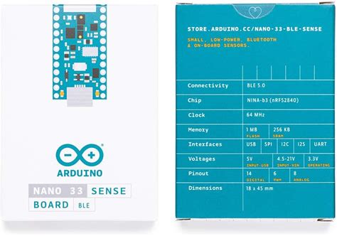 Arduino Nano 33 BLE Sense ma mshtshiraitatet mdmjah الامارات Ubuy