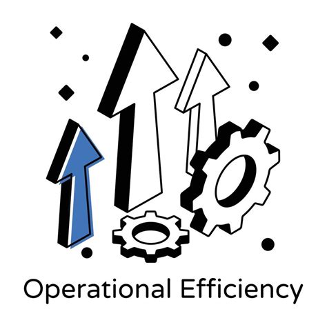 Trendy Isometric Icon Of Operational Efficiency 7132432 Vector Art At
