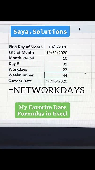master date formulas in excel excel tutorial excelpro