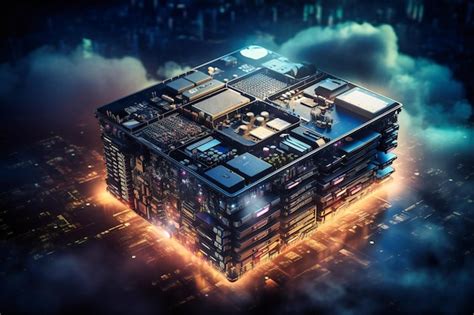 Premium Photo A Captivating Illustration Of Cloud Storage