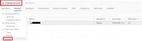 ESXi Host TPM Attestation Alarm VInfrastructure Blog