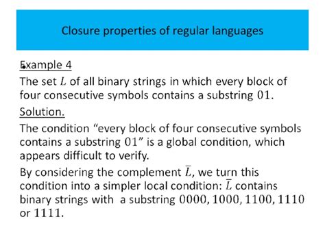 finite automata closure properties of regular languages pumping lemma