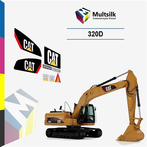 Caterpillar 320d Multsilk Comunicação Visual