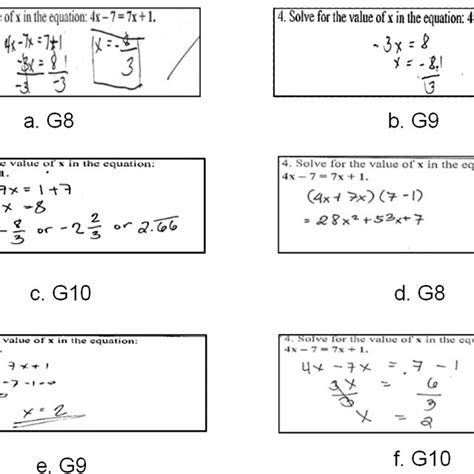 Babe S Solutions On Solving Linear Equation Download Scientific Diagram