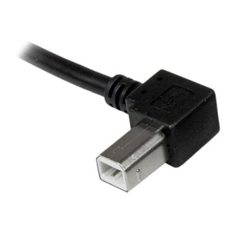 Usbab2ml Startech 2m Usb 20 A To Left Angle B Cable Cord