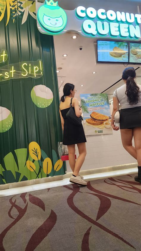 Short Skirt Thick Asian With Panties Peeking Short Shorts