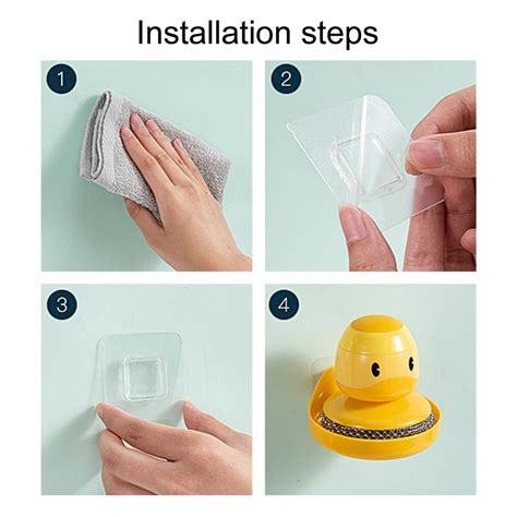 스탠드가 있는 우수한 식기 세척기 브러시 강력한 오염 제거 교체 가능 헤드 만화 오리 핸들 식기 세척기 Aliexpress