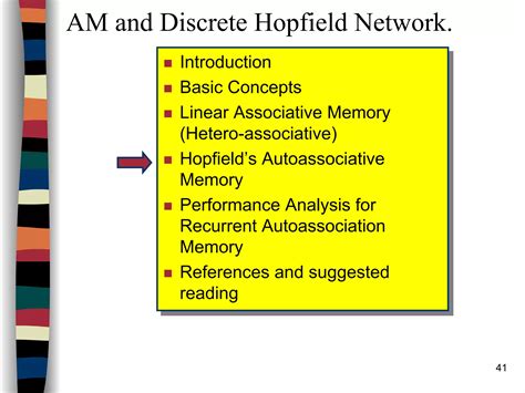 Artificial Neural Network Lecture 6 Associative Memories And Discrete Hopfield Networks Pdf
