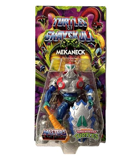 Masters Of The Universe X Turtles Mekaneck Action Figure Visiontoys