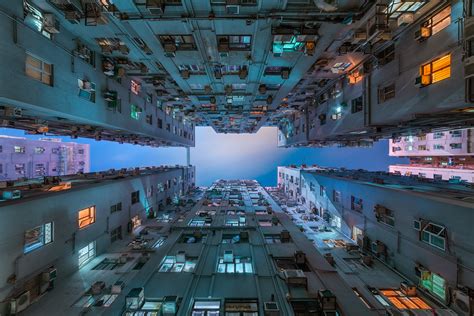 Chungking Mansions Looking Up Inside The Inner Courtyard O… Flickr