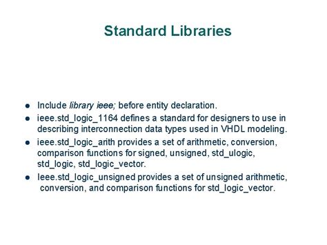 How To Write Code In Vhdl Basic Form