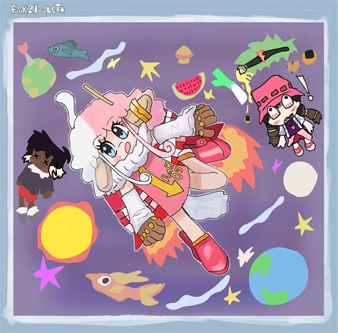 Miss Goldenweek And Vegapunk Atlas One Piece Drawn By Fwkzpoulet