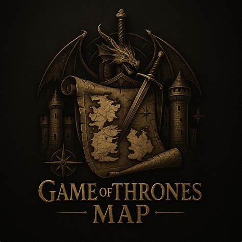 Westeros Map Game Of Thrones Seven Kingdoms