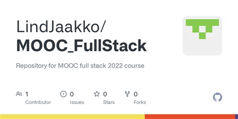 GitHub LindJaakko MOOC FullStack Repository For MOOC Full Stack Course