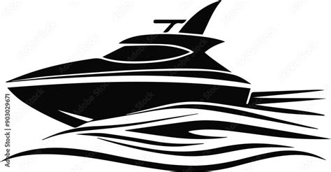 제트 스키 실루엣 벡터 Stock Vector Adobe Stock