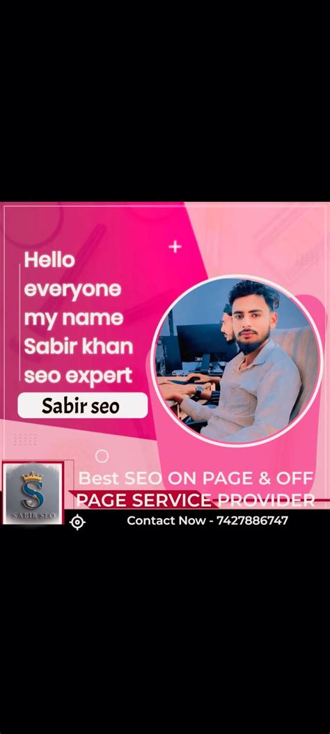 Sabir Khan Seo India On Linkedin Hy Everyone My Name Is Sabir Khan Seo