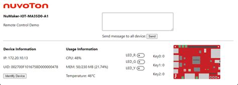 NuMaker IoT MA D A Nuvoton