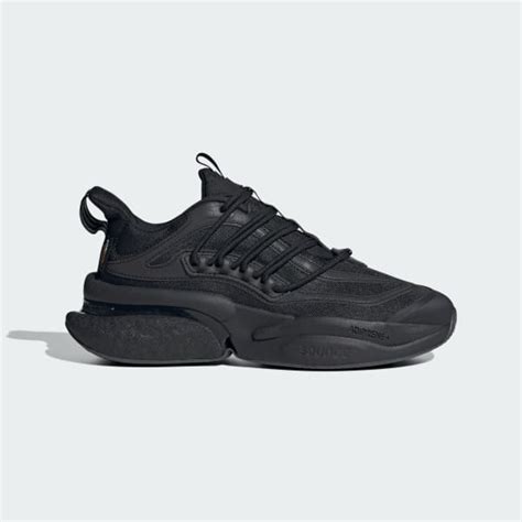 Adidas Womens Lifestyle Alphaboost V1 Sneakers Black Adidas Us