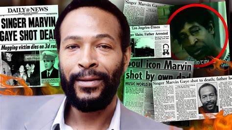 Singer Murdered By His Own Father The Tragic Death Of Marvin Gaye